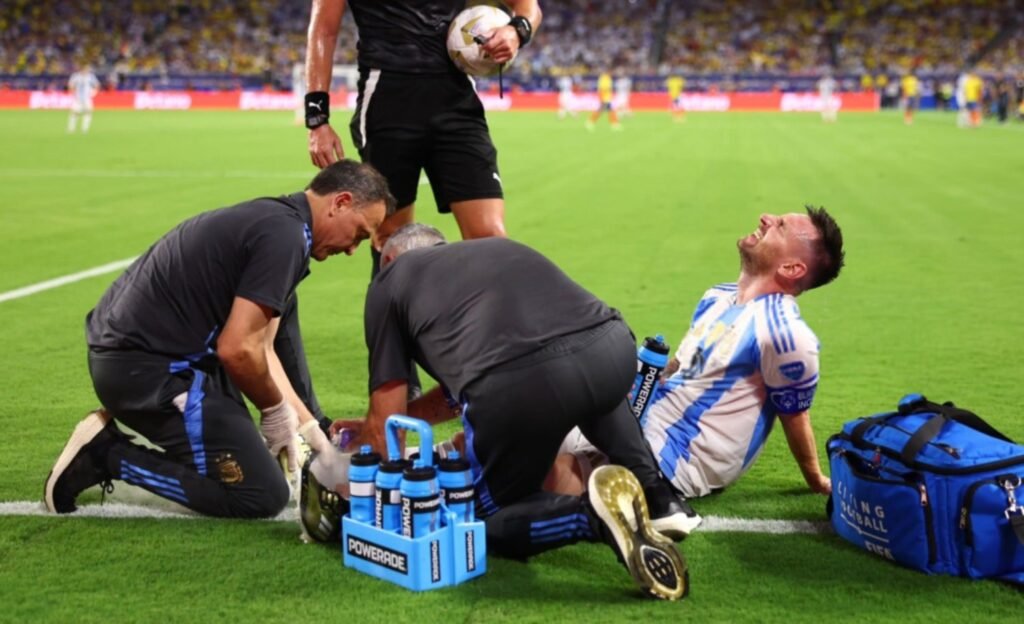 Messi lesionado: ¿Cuál es el diagnóstico? - El Cronista CR